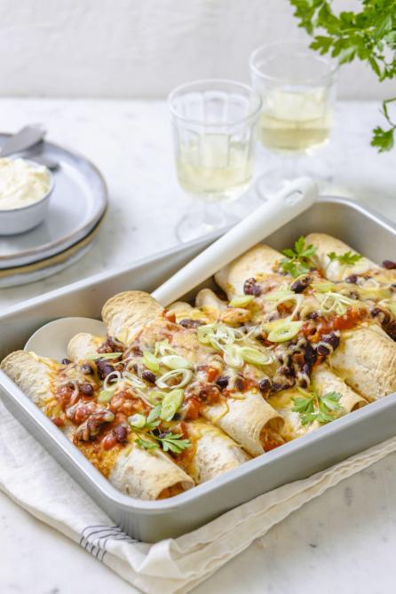 Enchiladas met kip - Landbouwleven