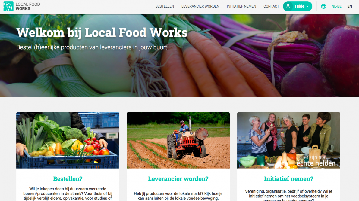 Lift-off van online platform Local Food Works - Landbouwleven