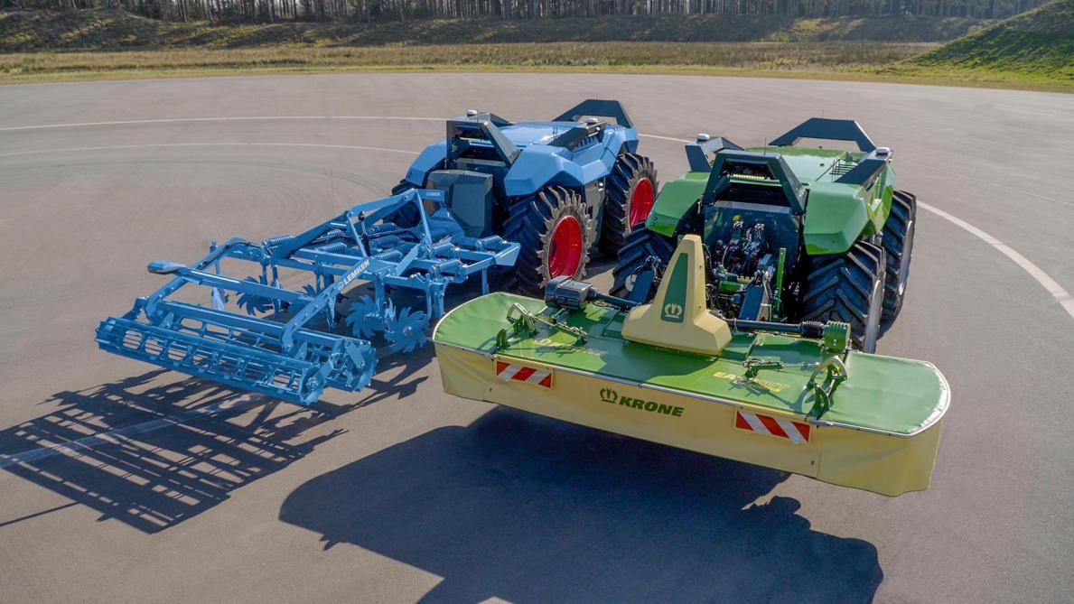 Krone en Lemken presenteren autonome tractor - Landbouwleven