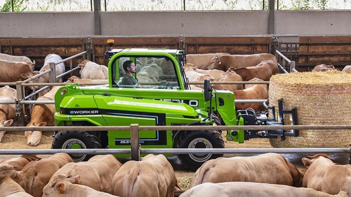 Merlo antwoordt op stikstofproblematiek met de eWorker-verreiker ...