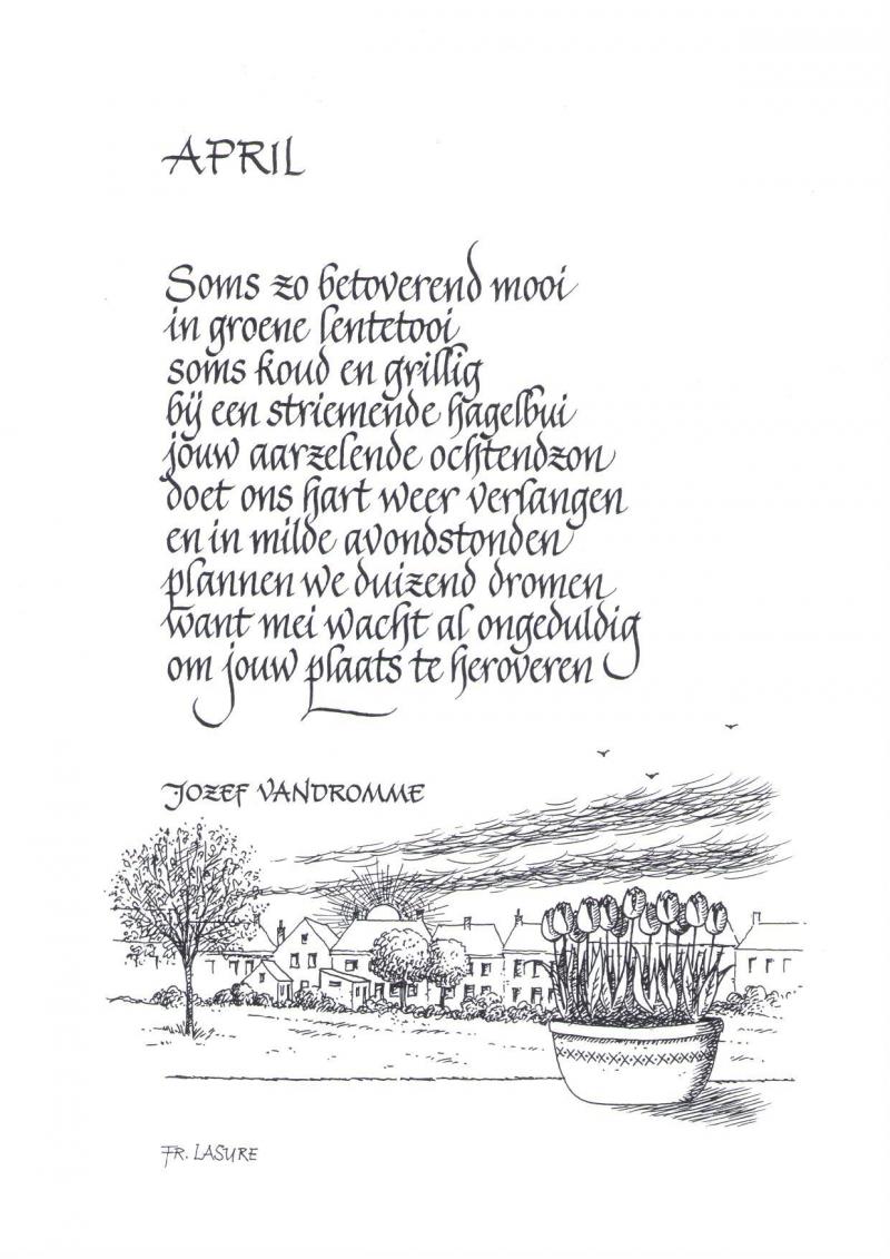 April in een gedicht - Landbouwleven
