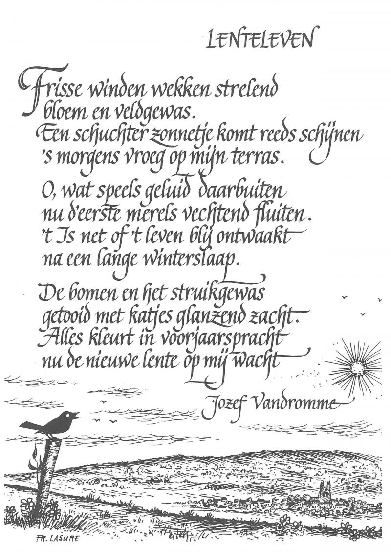 April in een gedicht - Landbouwleven